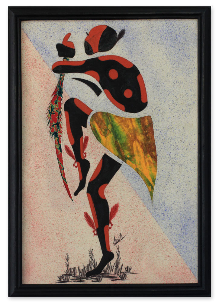 World Menagerie 'Signed African Batik Collage' Painting Print - Wayfair ...