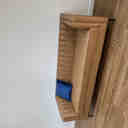 Trent Austin Design® Pecora 84.5" Faux Leather Tuxedo Arm Sofa ...