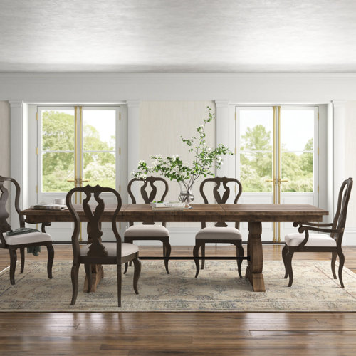 Farmhouse & Rustic Butterfly Leaf Dining Tables | Birch Lane