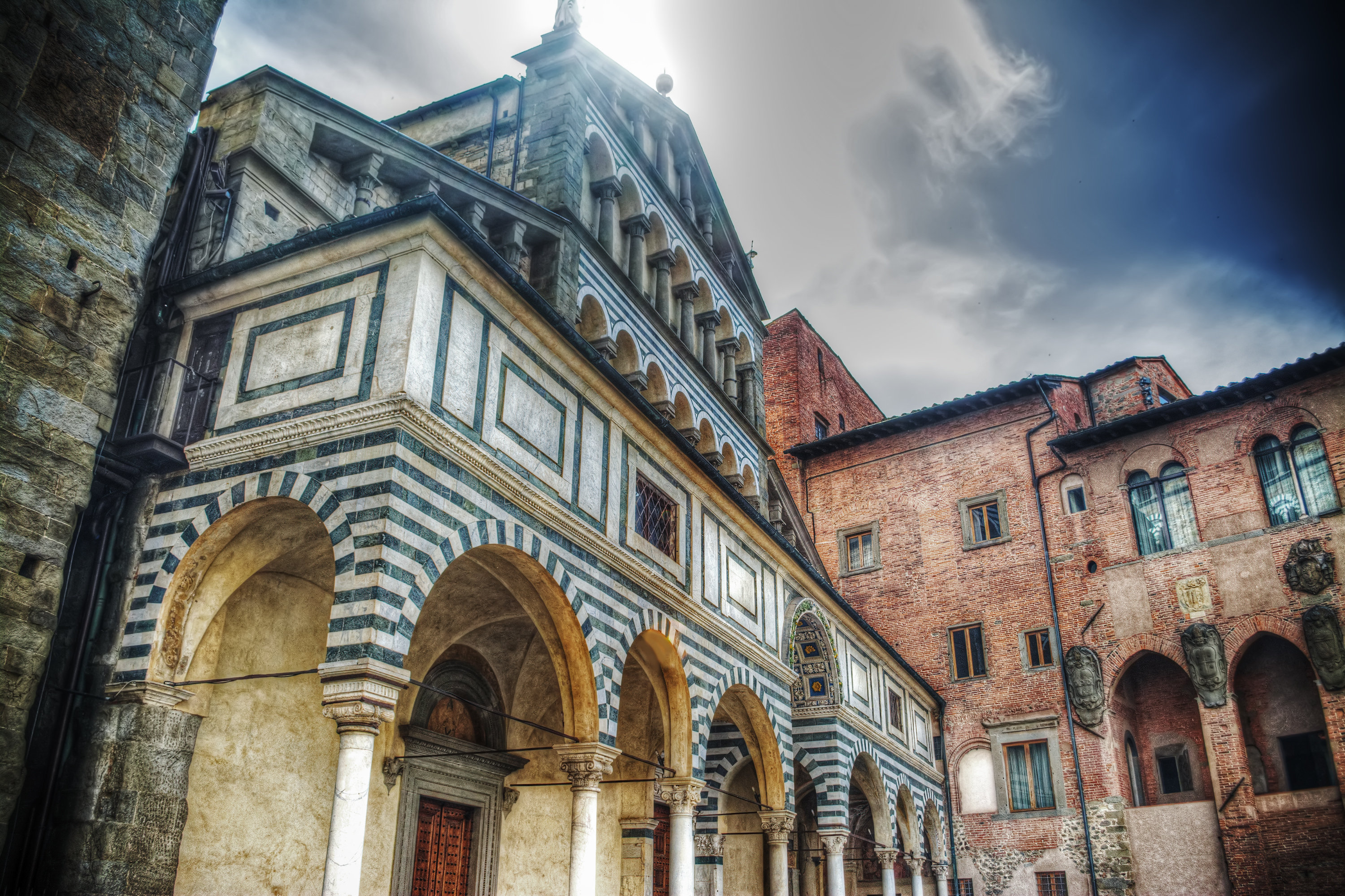 Hokku Designs San Zeno Cathedral by Alkane - Wrapped Canvas Photograph ...