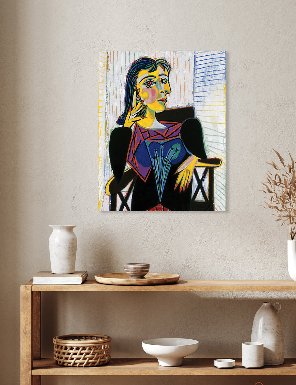 Red Barrel Studio® Portrait of Dora Maar by Pablo Picasso Art Giclee ...