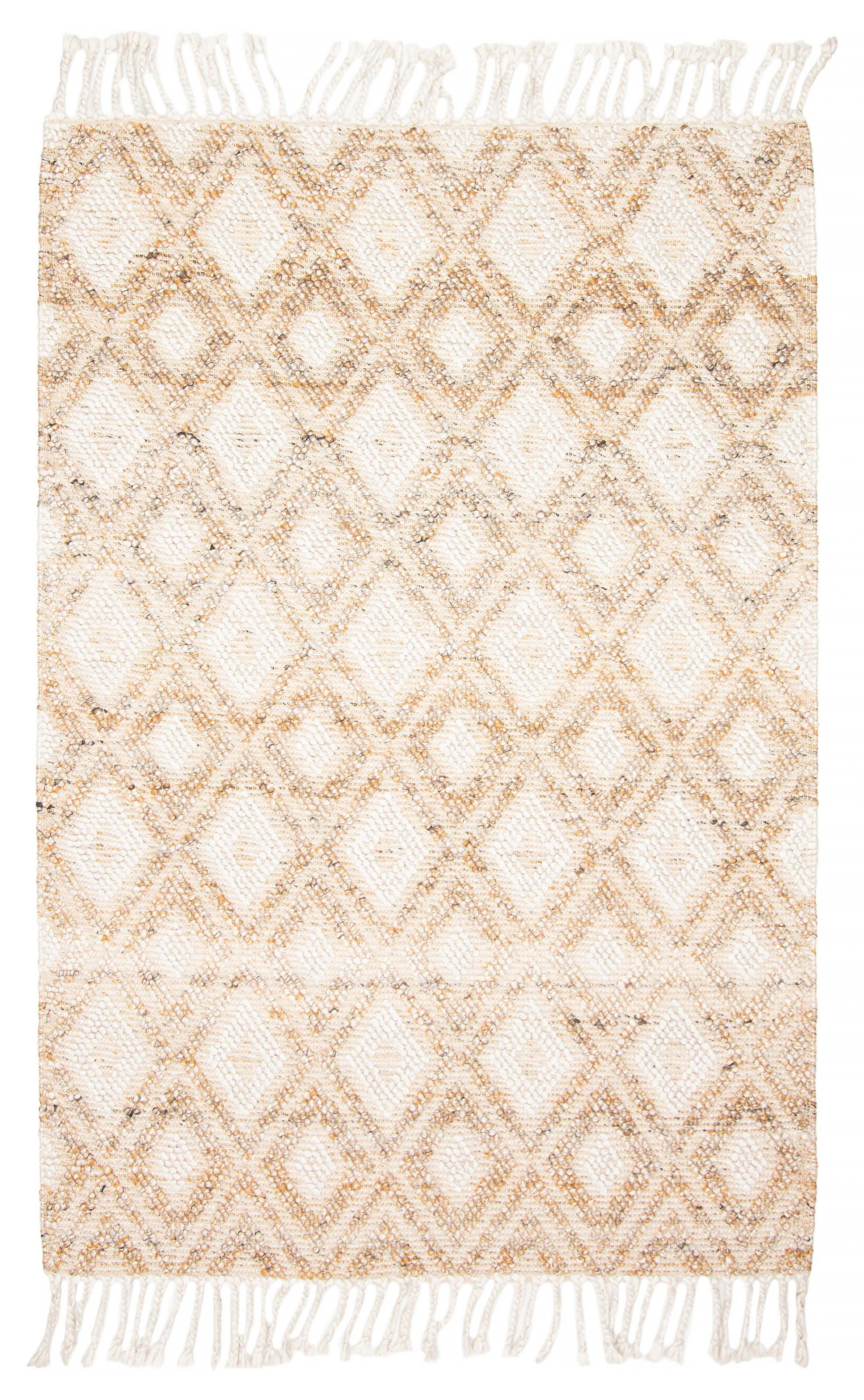 Isabelline Branwyn One-of-a-Kind Rectangle 5' X 7'7" New Age Wool Area ...