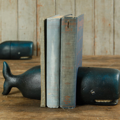 Longshore Tides Coastal Cast Iron Bookends & Reviews | Wayfair