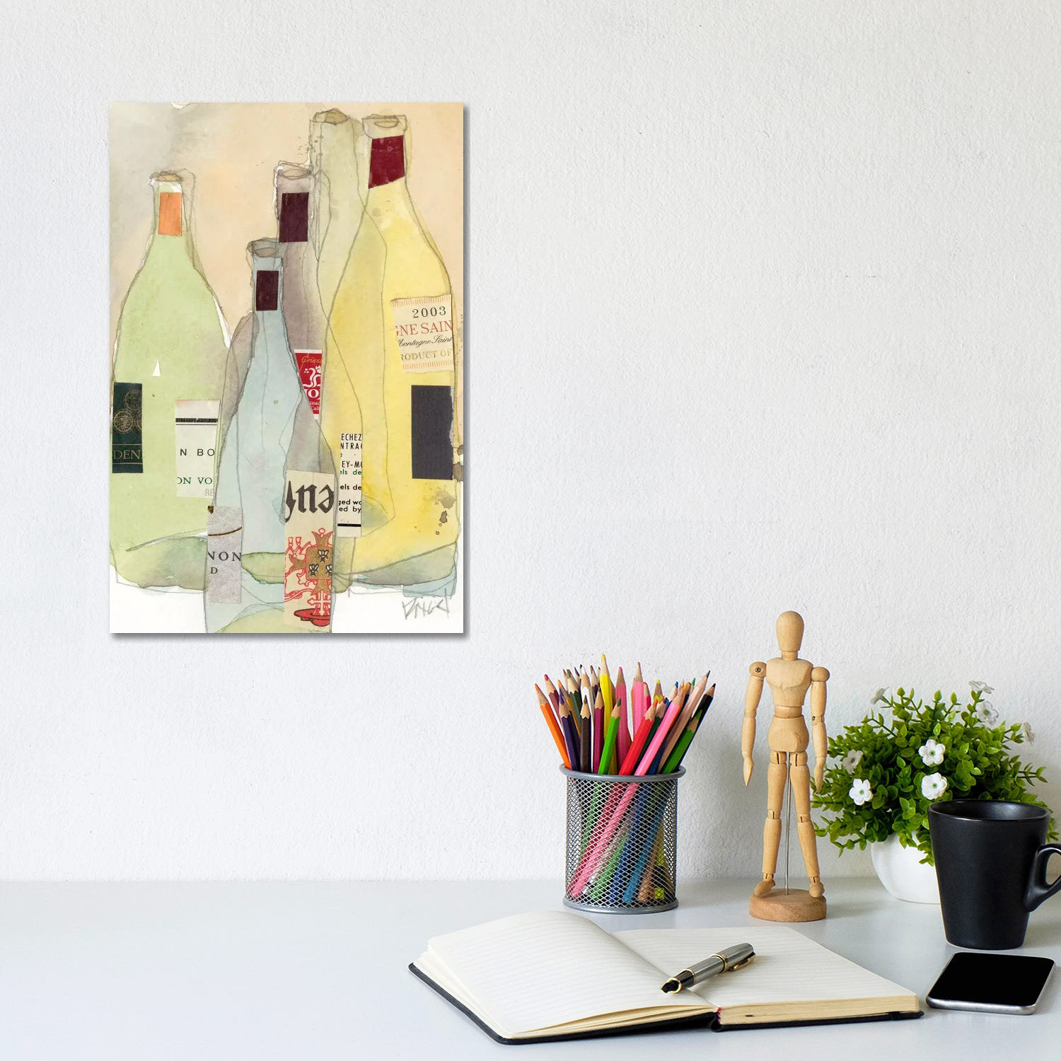 Wayfair Samples Wines & Spirits I by Samuel Dixon - Wrapped Canvas ...