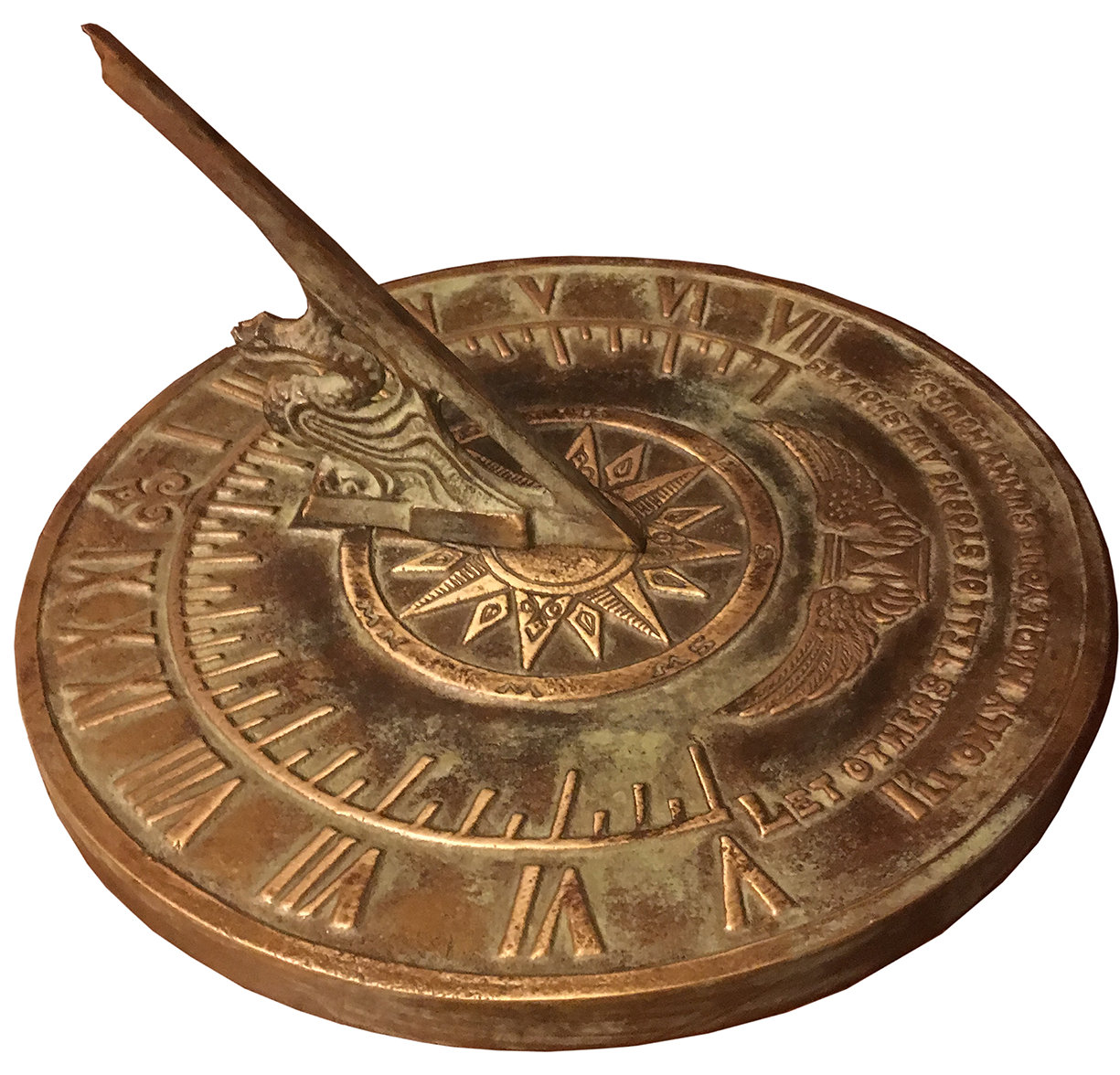 August Grove® Griffis Colonial Sundial | Wayfair