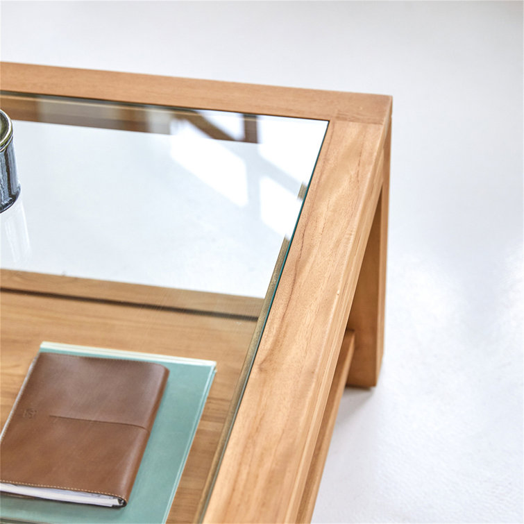 Alpen Home Solid Teak Coffee Table | Wayfair.co.uk