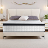 Alwyn Home Cool Hybrid Twin XL Mattress: 12" Gel Memory Foam & Pocket ...