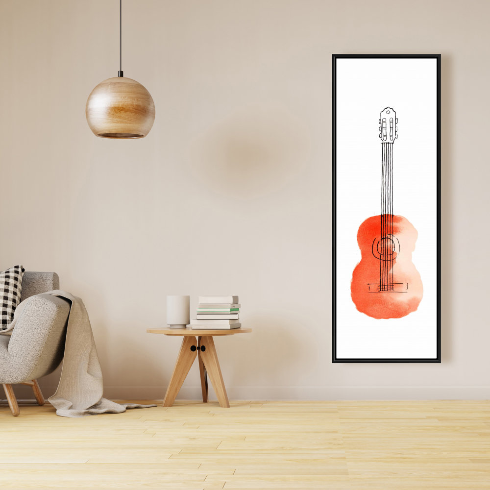 Begin Edition International Inc. Retro Instrument Red Framed Canvas ...