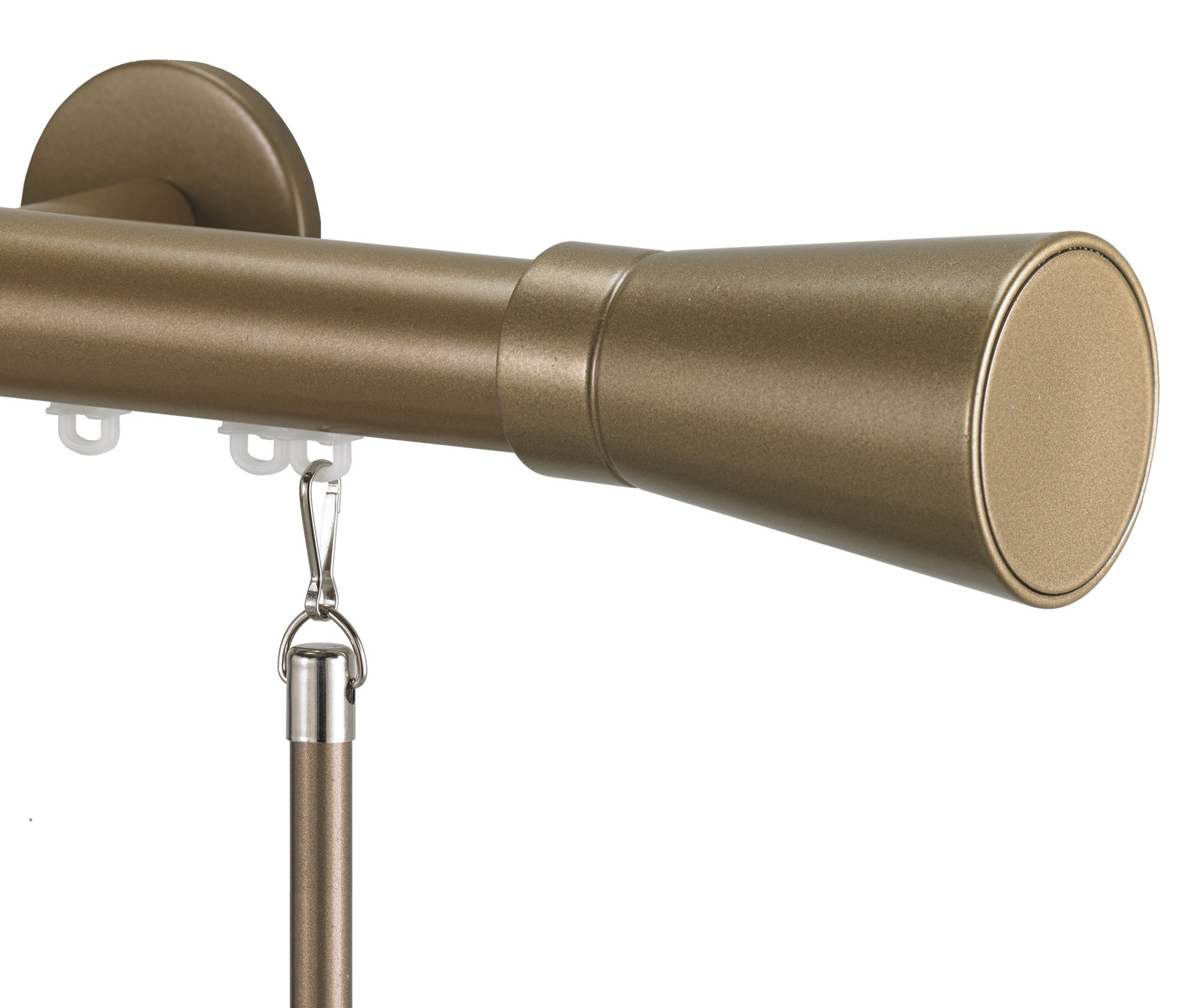 Red Barrel Studio® Fredrickson 1.13" Single Curtain Rod & Reviews | Wayfair