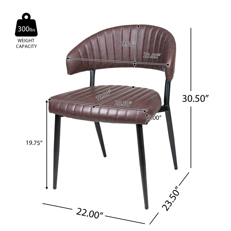 George Oliver Patrick Mid-Century Modern 5-Piece Dining Set | Wayfair