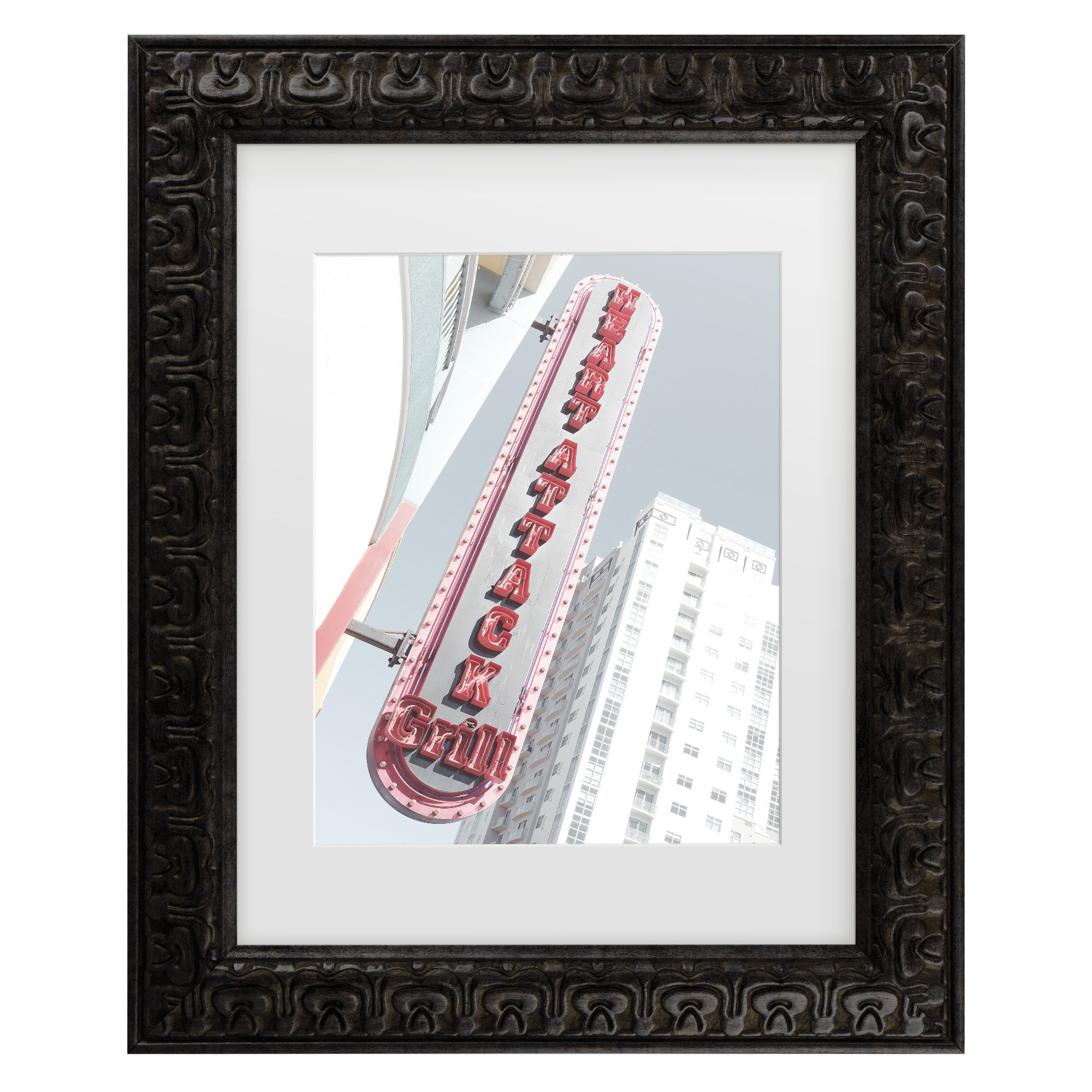 Trademark Fine Art Pictufy Studio III Las Vegas Neon Sign Grill ...