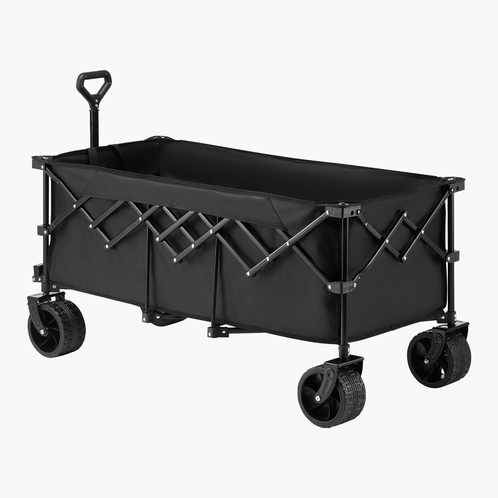 Stellweilan Tessberg Extended Folding Wagon Carts 300L&450LB Heavy Duty ...