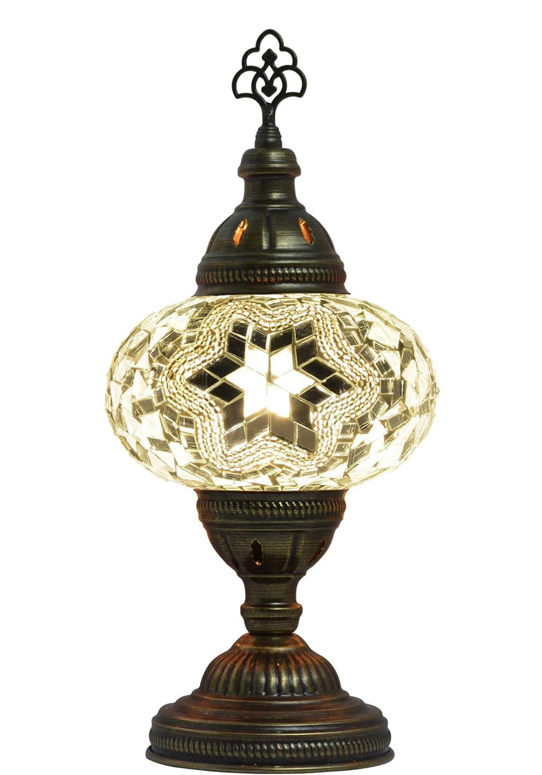 Bungalow Rose Zadian Glass Table Lamp | Wayfair