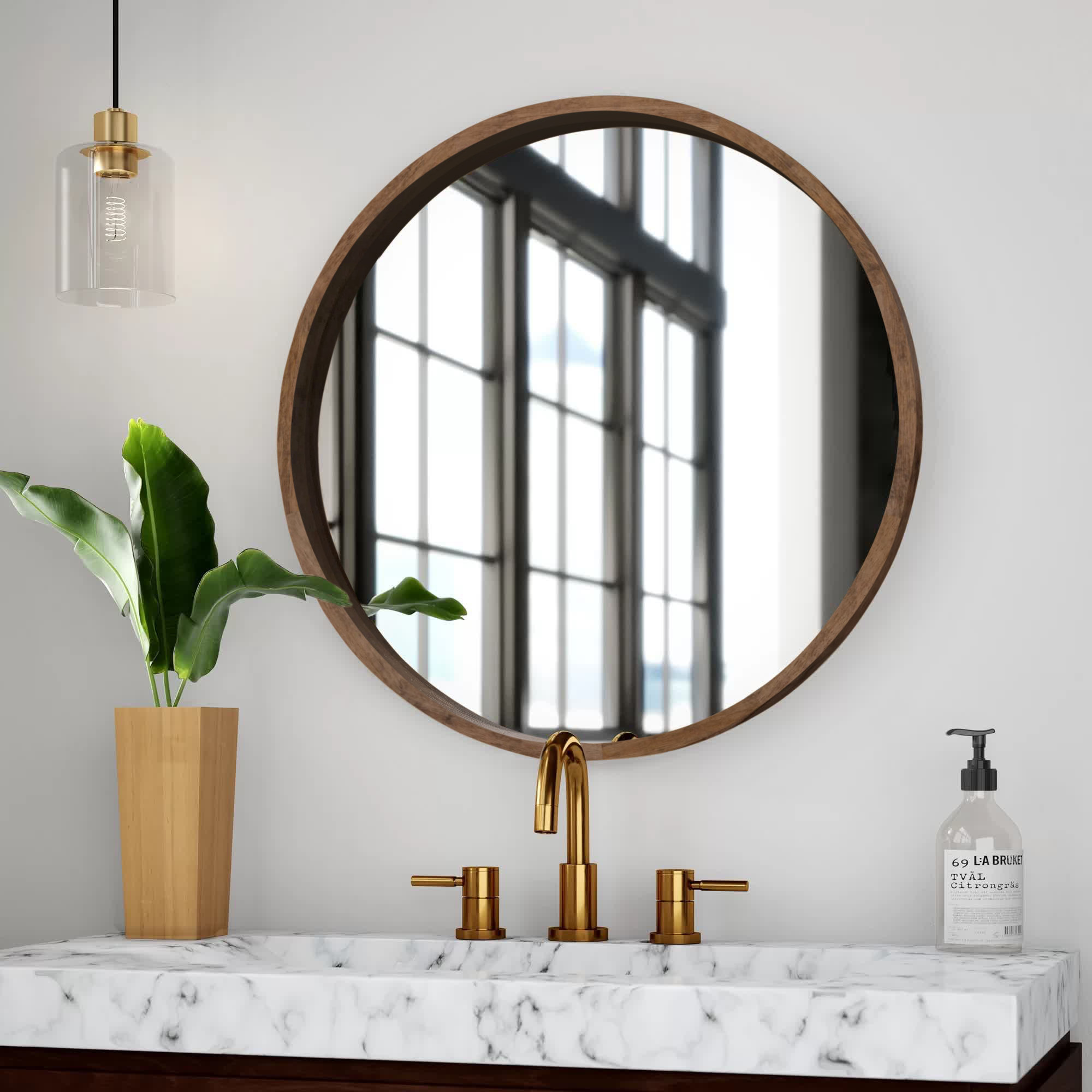 Mercury Row® Loftis Modern & Contemporary Accent Mirror & Reviews | Wayfair