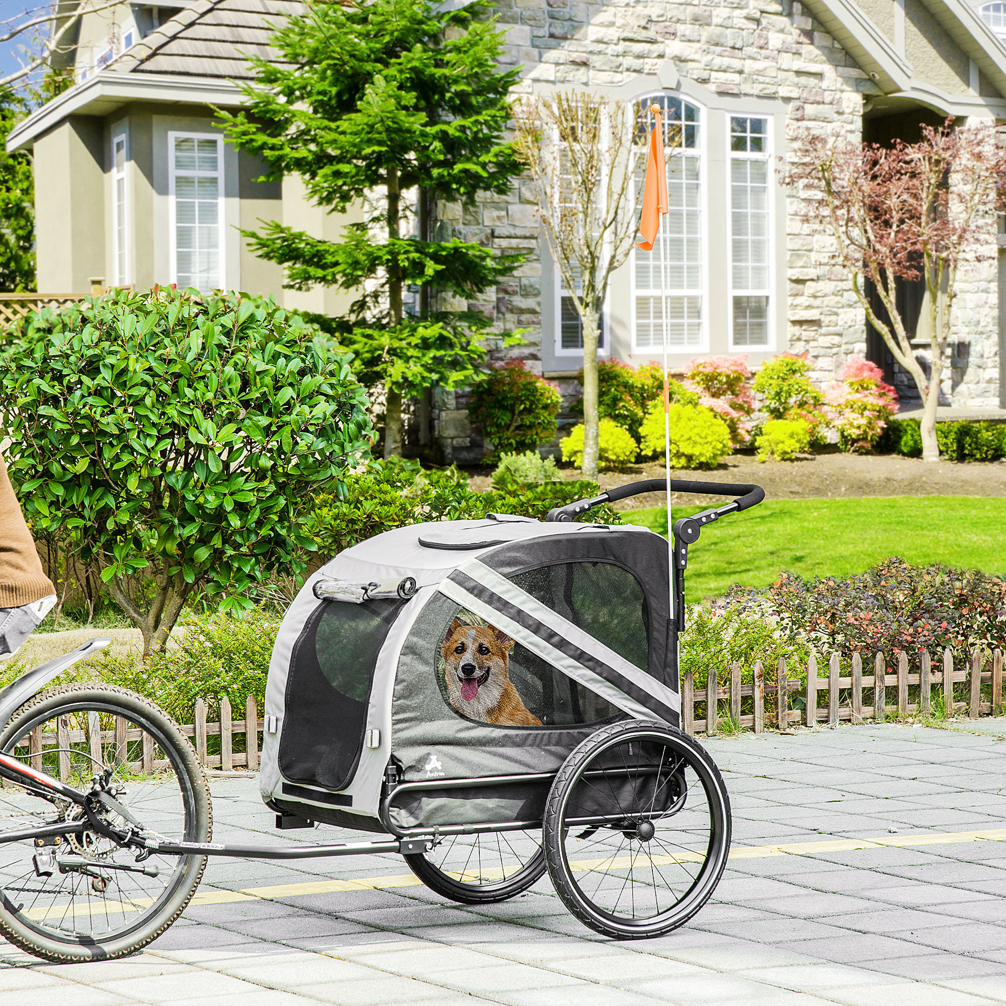 Aosom Alvonia Folding Jogger Stroller with Detachable Carrier & Reviews ...