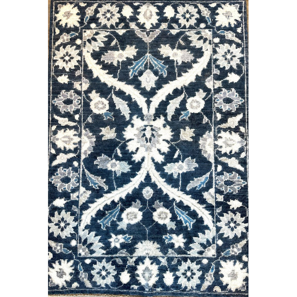 KNOTTED | Couture Rugs Tiny Knots Wool Oriental Area Rug in Keelson ...