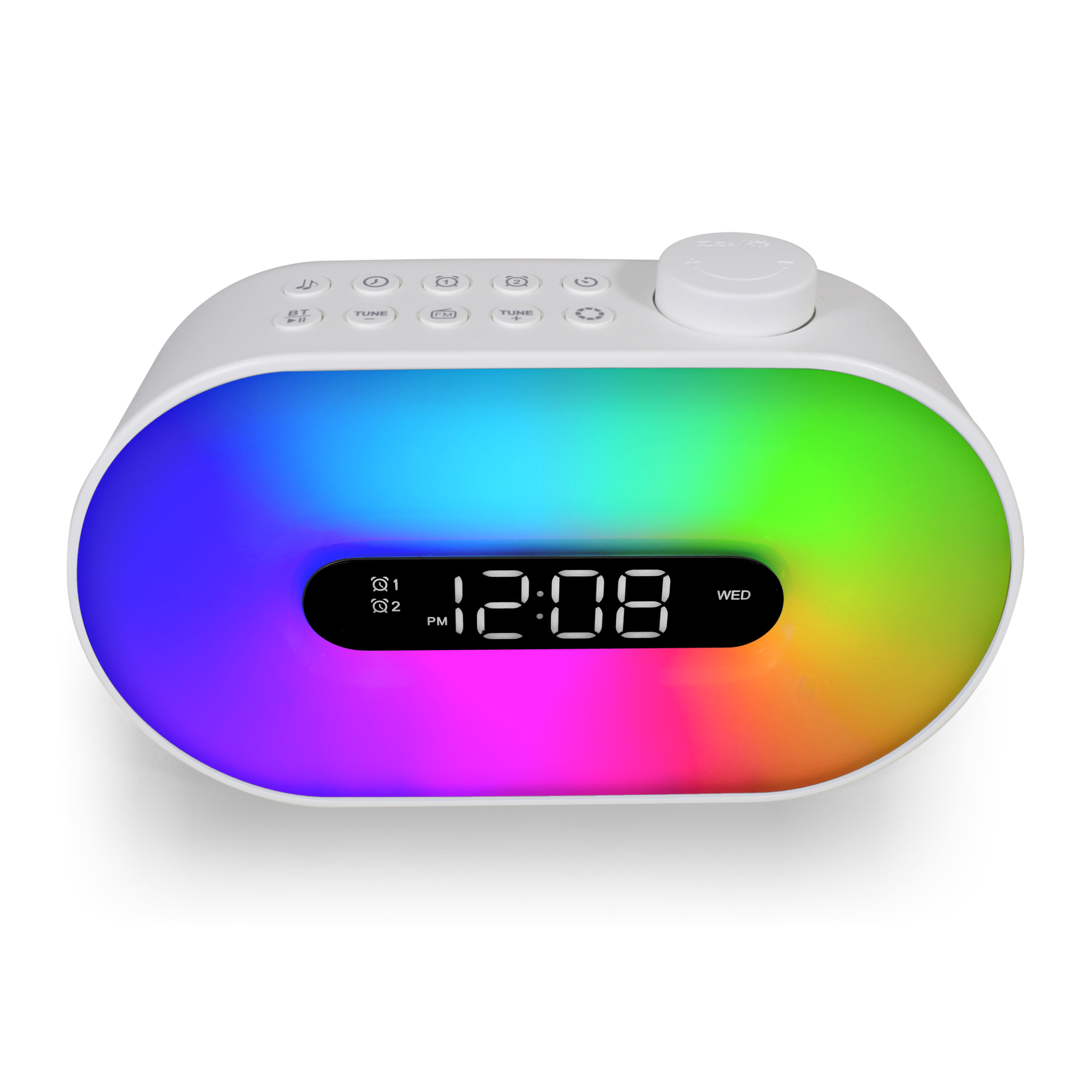 Ivy Bronx WAKE UP LIGHT CLOCK RADIO W/ WIRELESS SPEAKER | Wayfair