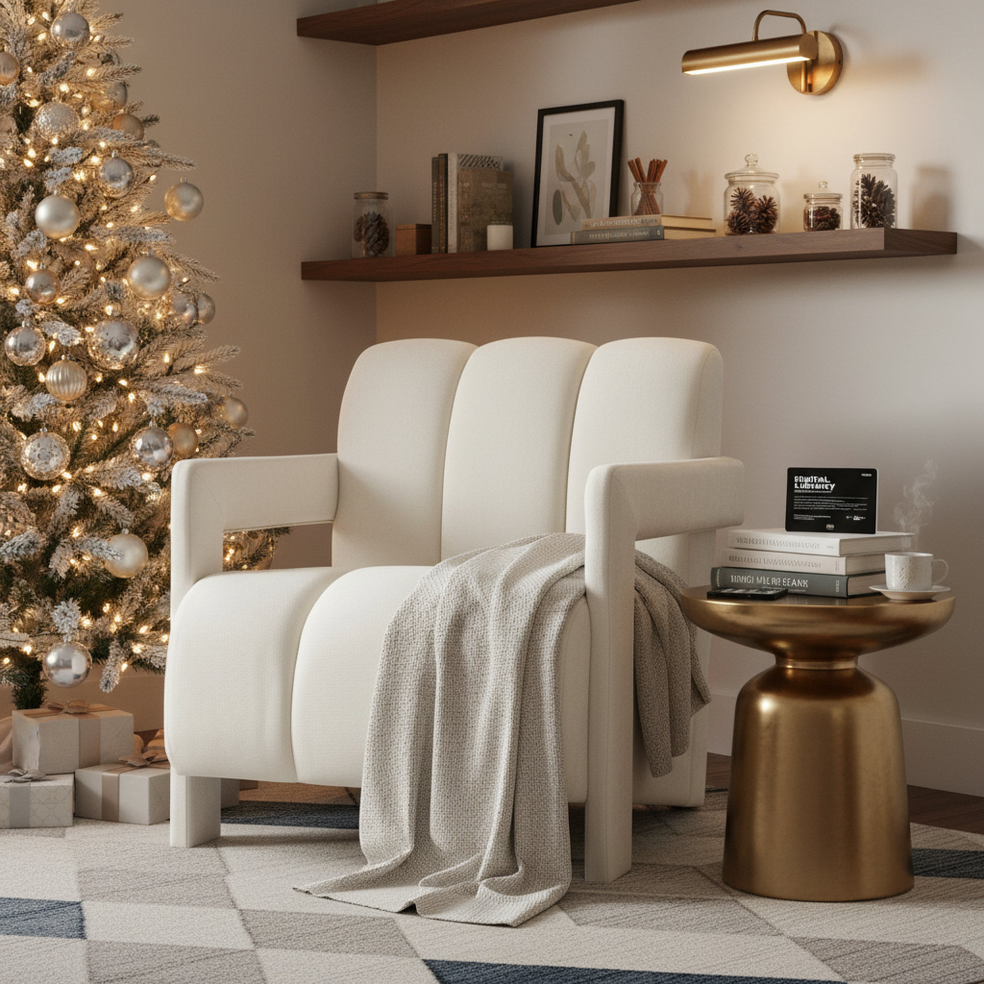39F inc Contemporary Upholstered Reception Chair with Plush Cushioning ...