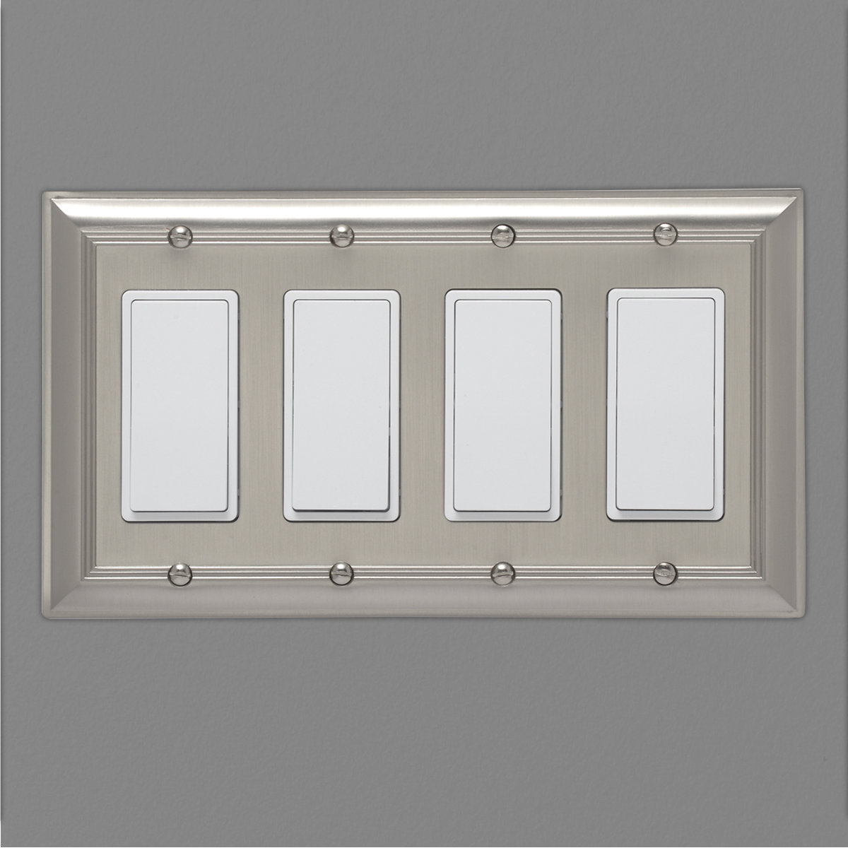 South Main Hardware 4-Gang Rocker Wall Plate & Reviews | Wayfair