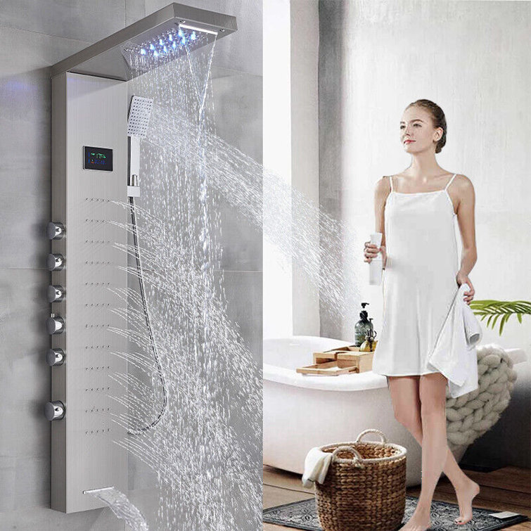 Belfry Bathroom Shower Tower Panel | Wayfair.co.uk