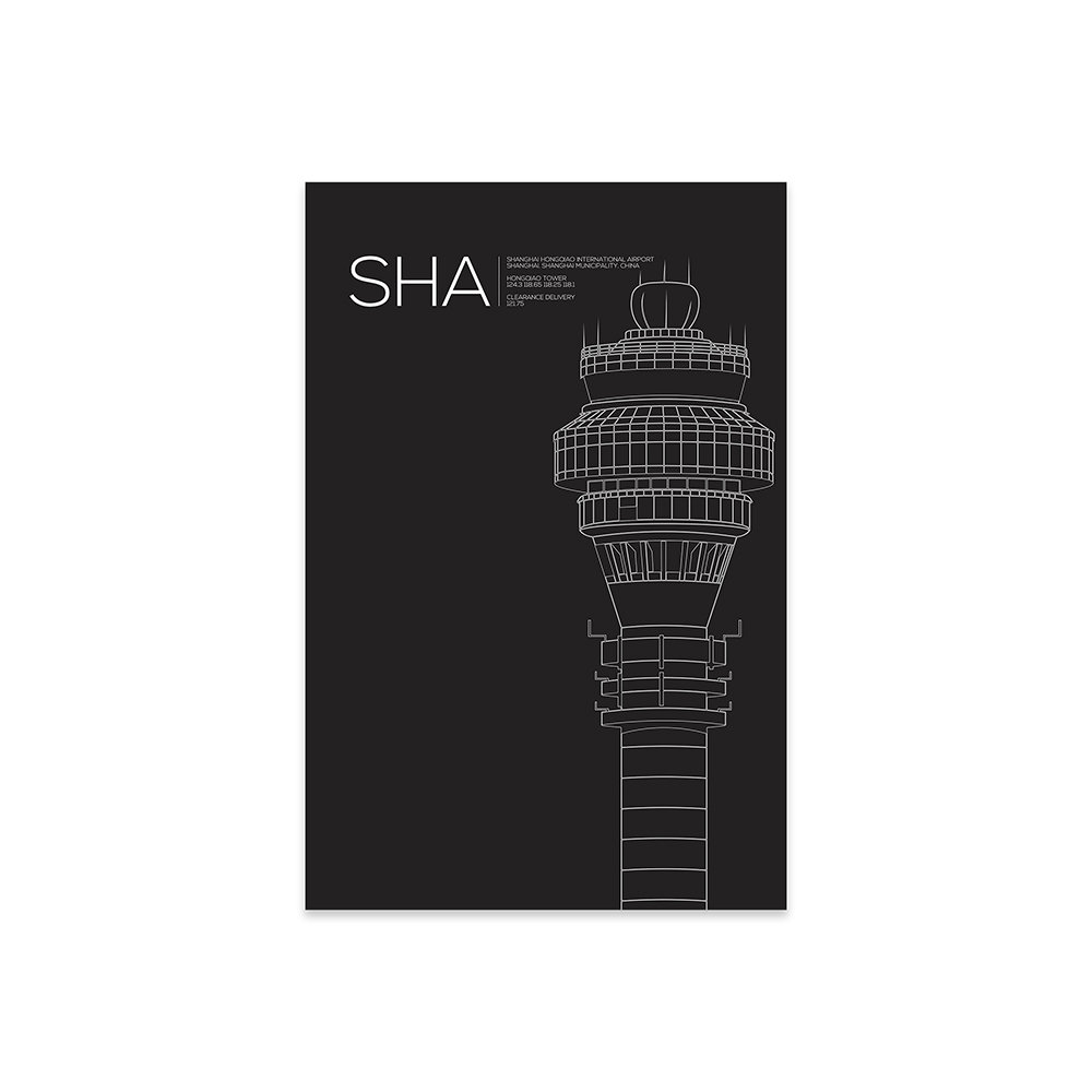 Ebern Designs SHA Tower, Shanghai International Airport On Plastic ...