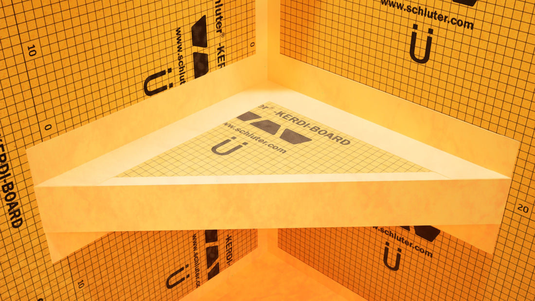 Hokku Designs 18in. × 18in. × 4in. The Original Floating Corner Shower ...