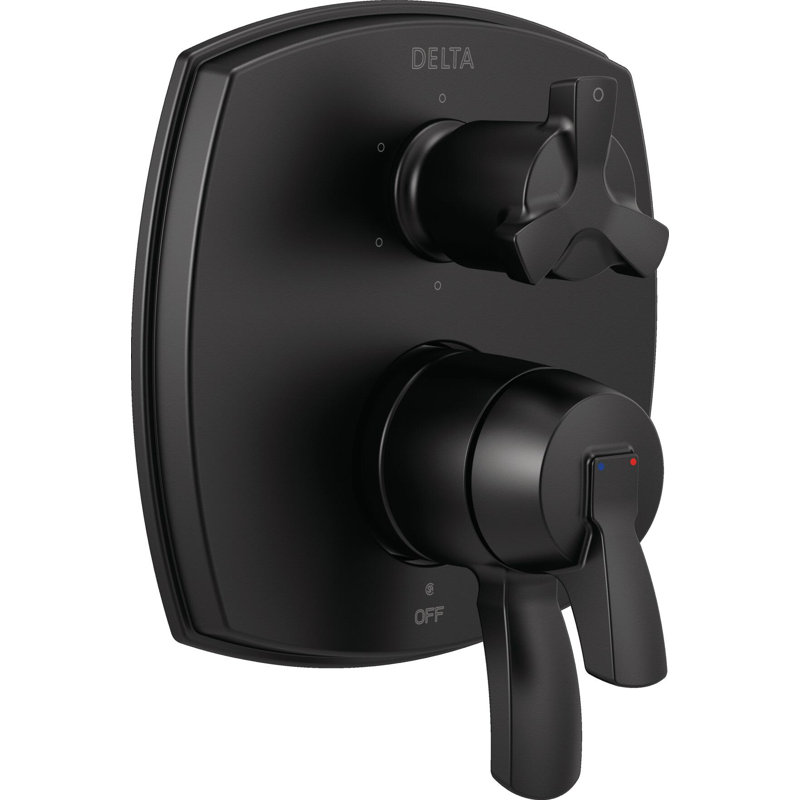 Delta 17 Series Integrated Diverter Trim with Six Function Diverter ...