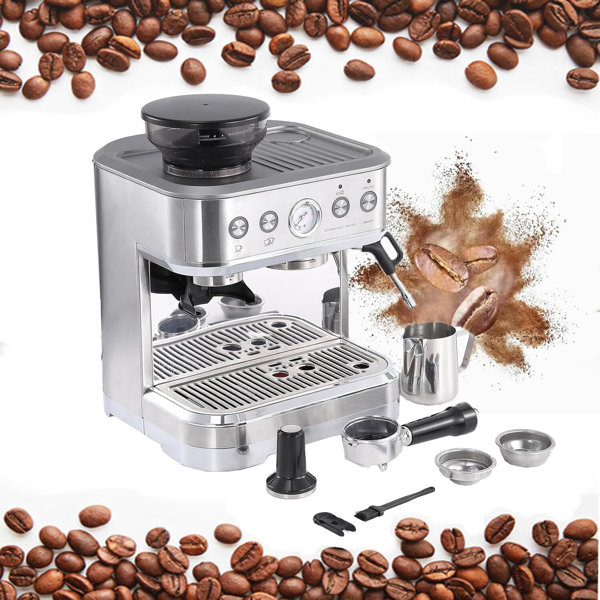 Zstar Espresso Coffee Machine, With 60 Oz Removable Water Tank, PID ...