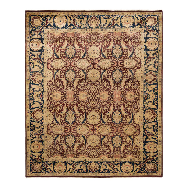 Isabelline One-of-a-Kind 8' 0" X 10' 2" 2000s Wool Area Rug in Red ...