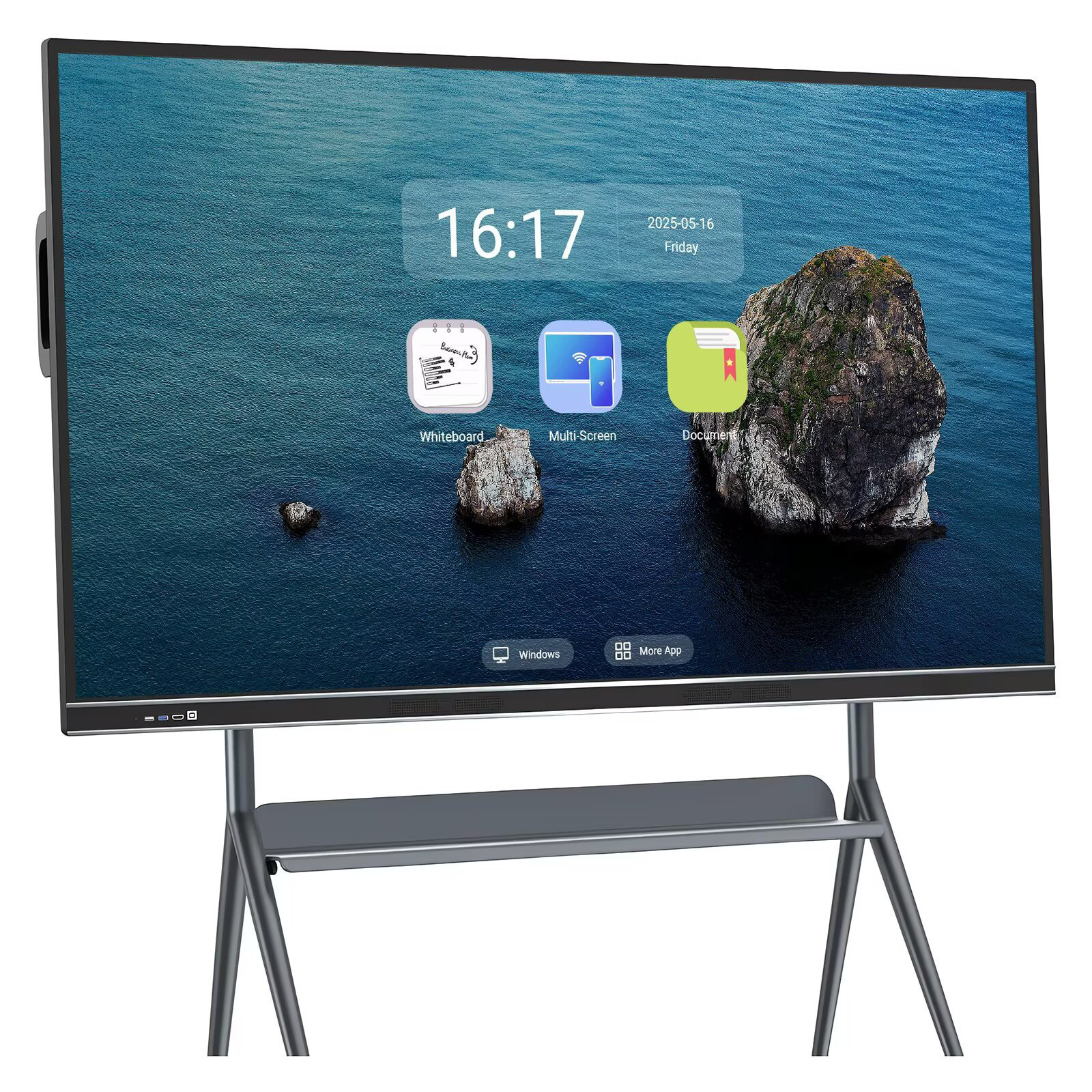JYXCN 75 Inch Smart Board Portable Wireless Whiteboard for ...