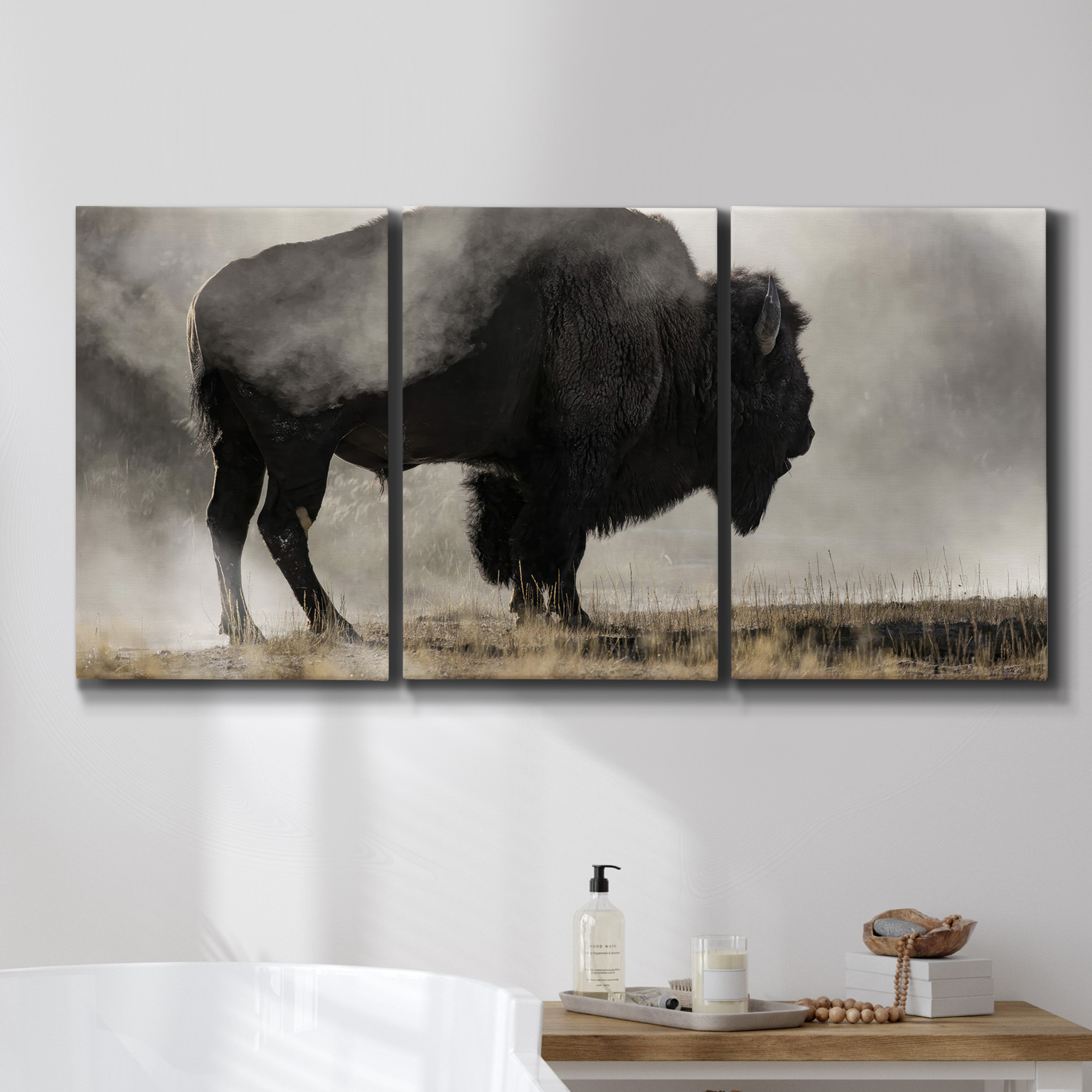 Union Rustic Sienna Horizon I - Multi Piece Framed Canvas - Wayfair Canada