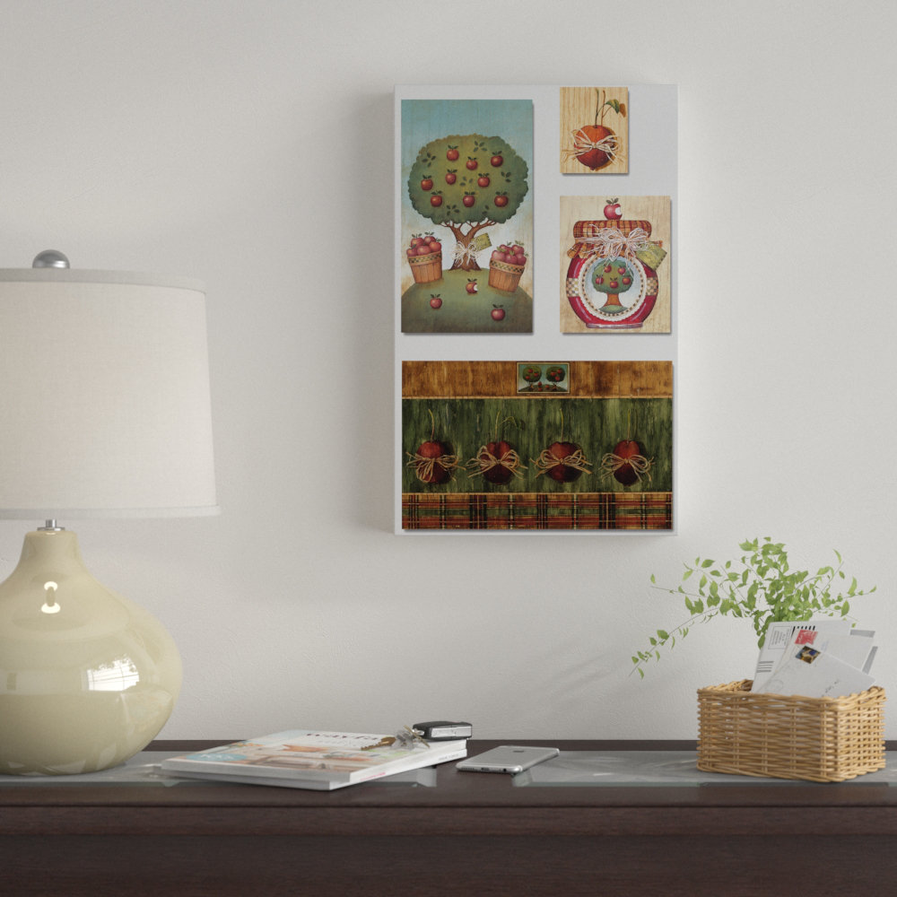 Winston Porter Apple Tree and Jam Jar by Lisa Audit - Print on Canvas ...