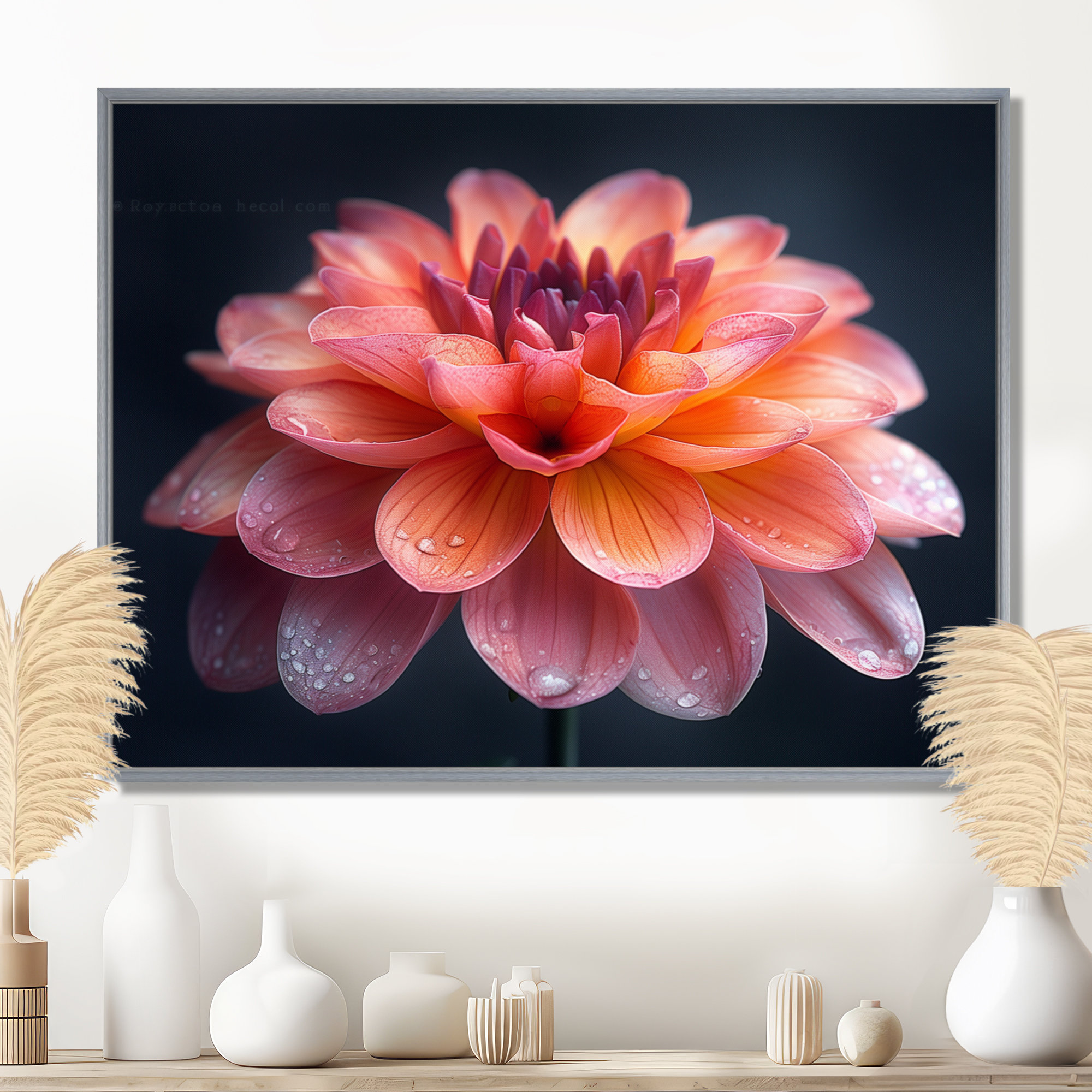 Winston Porter Pink Orange Warm Marigold Photo - Marigold Wall Decor ...