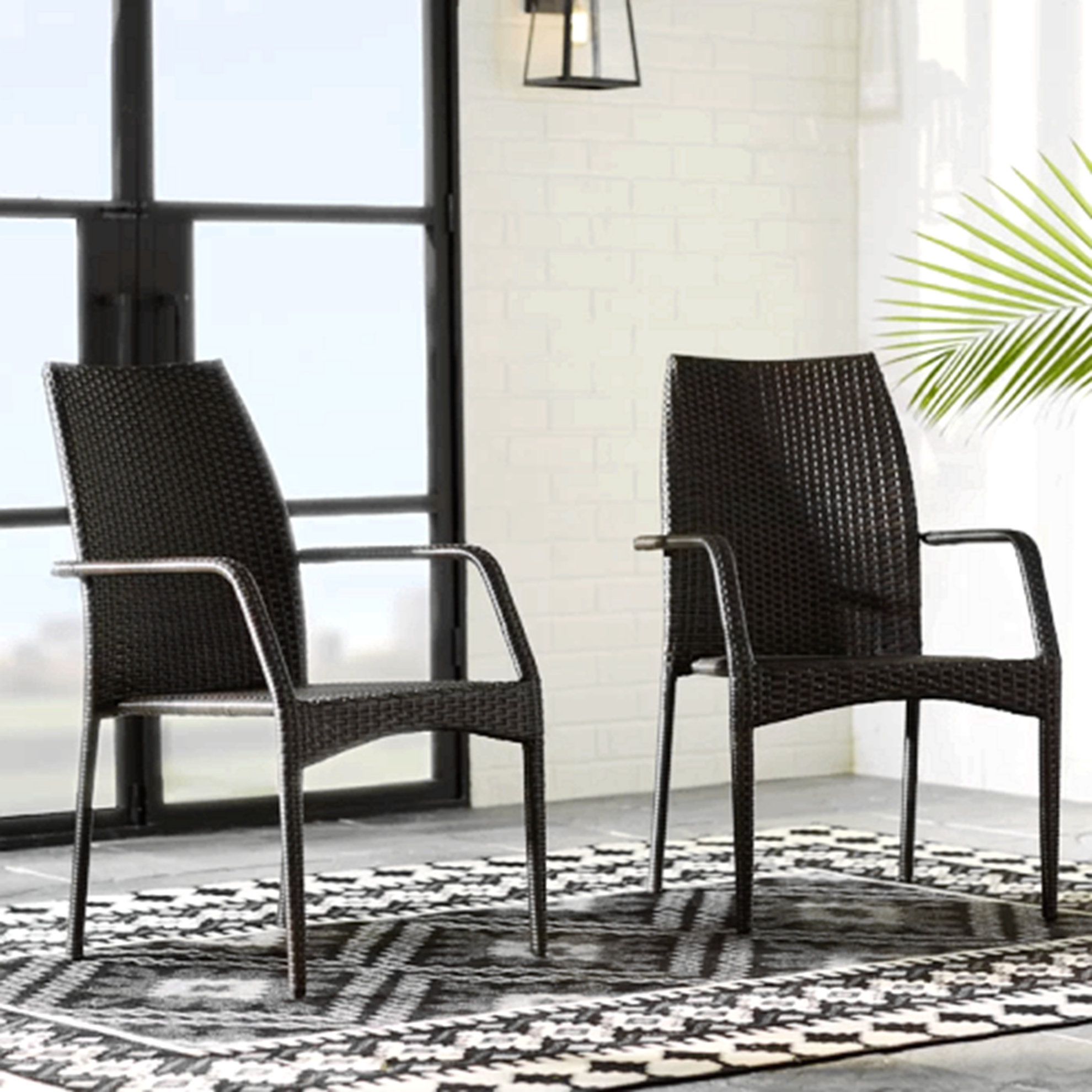 Red Barrel Studio® Outdoor Wicker Chairs | Wayfair