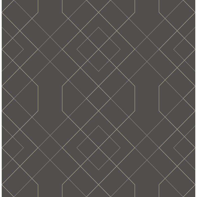 Scott Living Geometric Roll | Wayfair