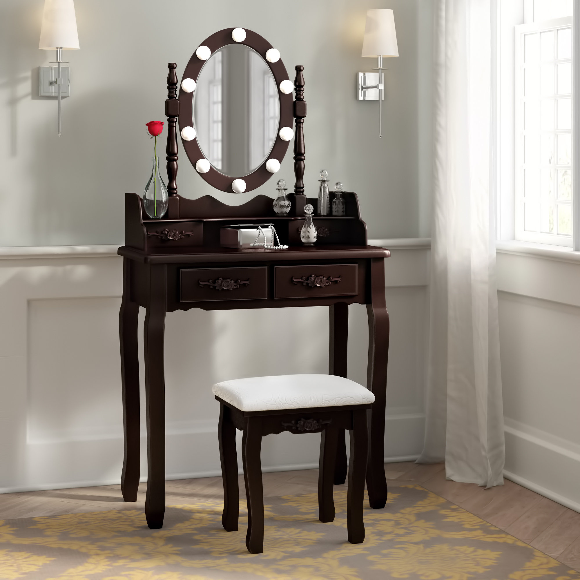 Alcott Hill® Vanity & Reviews | Wayfair