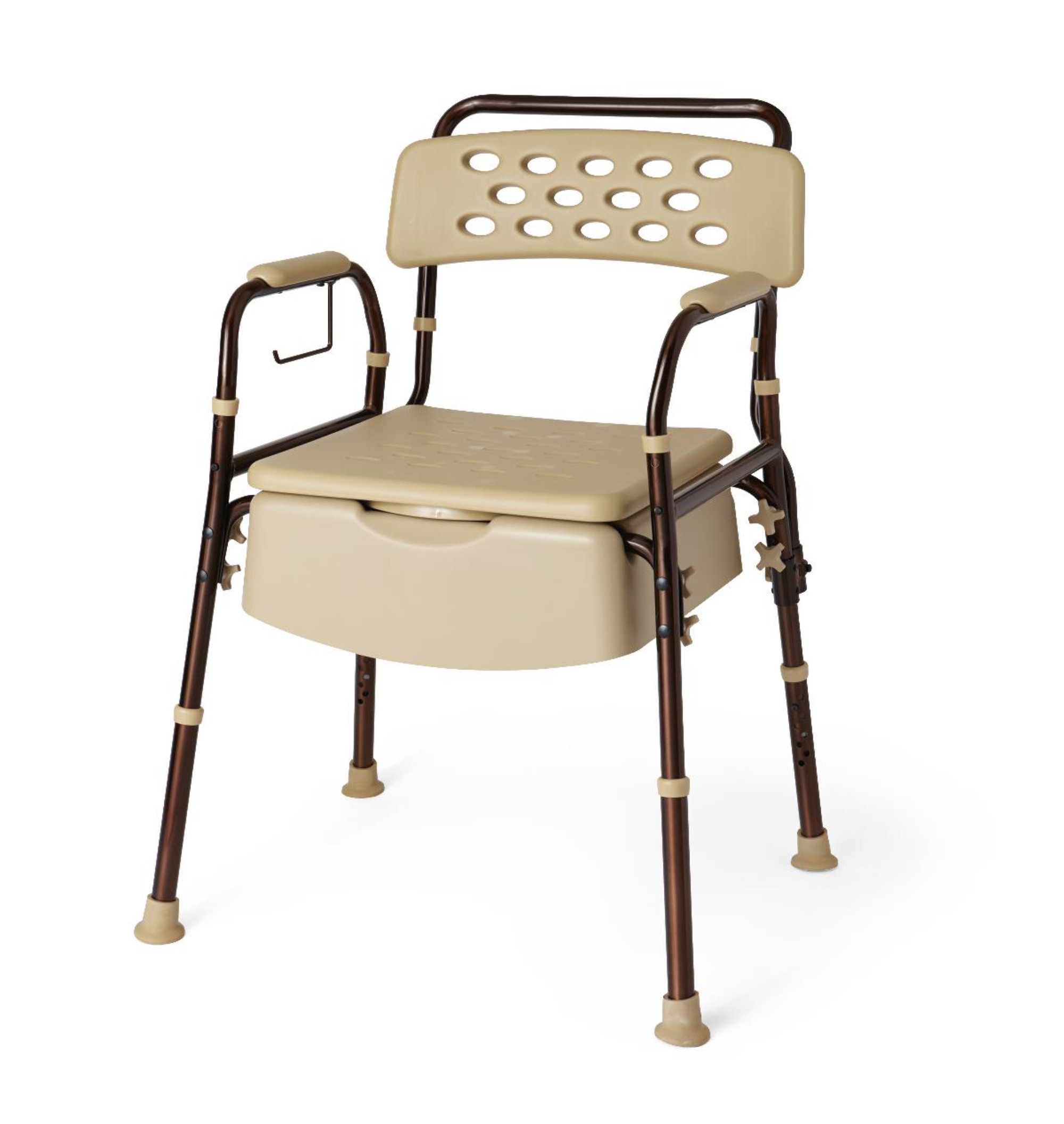 Medline Bedside Commode With Microban | Wayfair