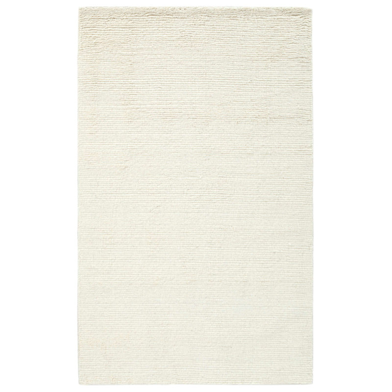 Hokku Designs Hand Tufted Wool Solid Rug | Wayfair