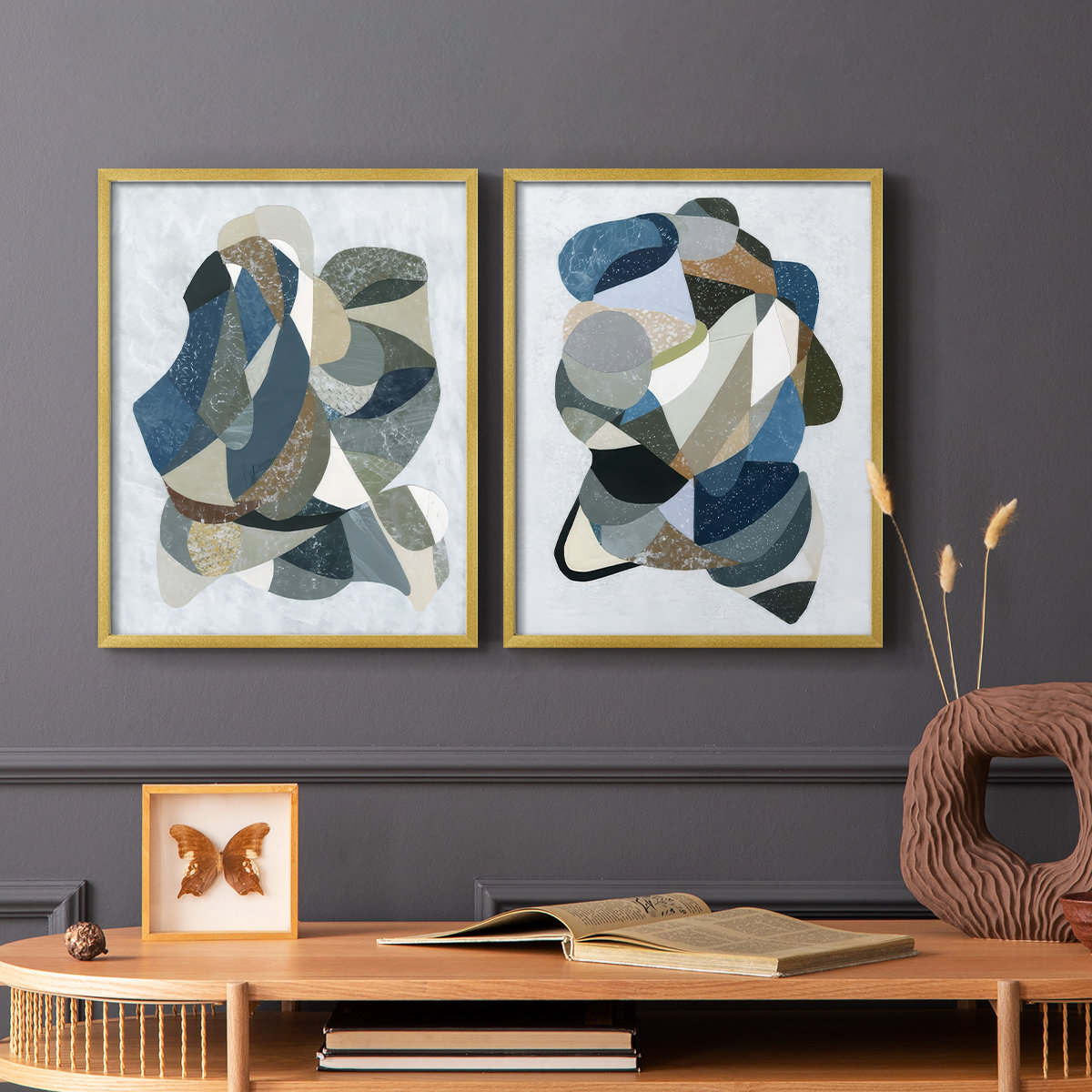 Ebern Designs Starlight Tango I by Coco Good - Premium Framed Print - Ready to Hang - No Nails ...