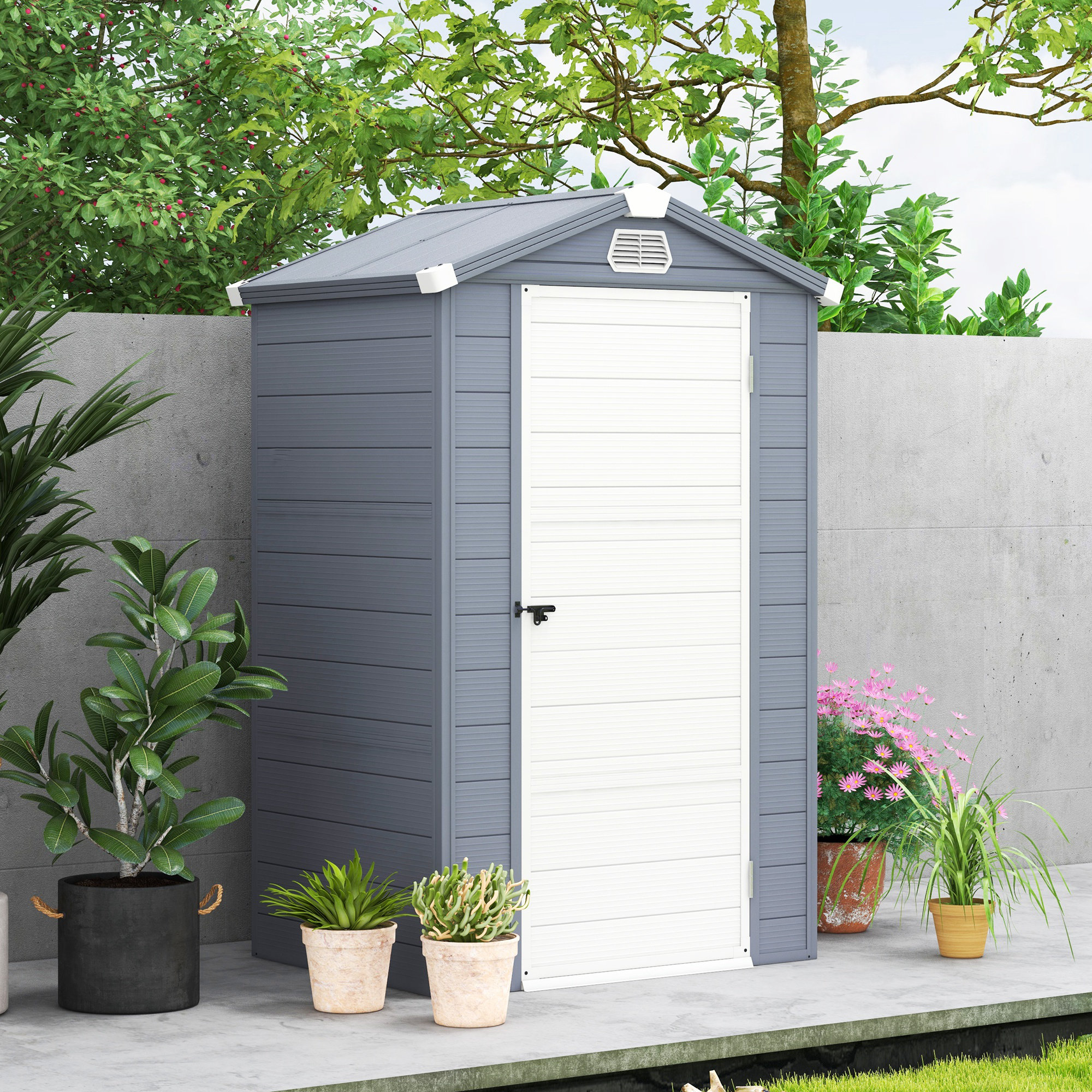 Marlow Home Co. Anglique 4 ft. W x 3 ft. D Aluminium/Polypropylene ...