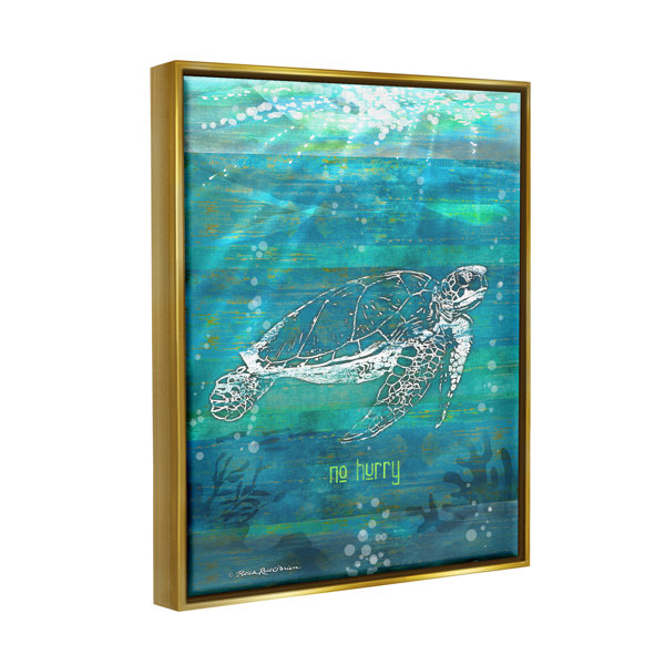 Bay Isle Home " No Hurry Turtle Phrase " by Patrick Reid O'Brien ...