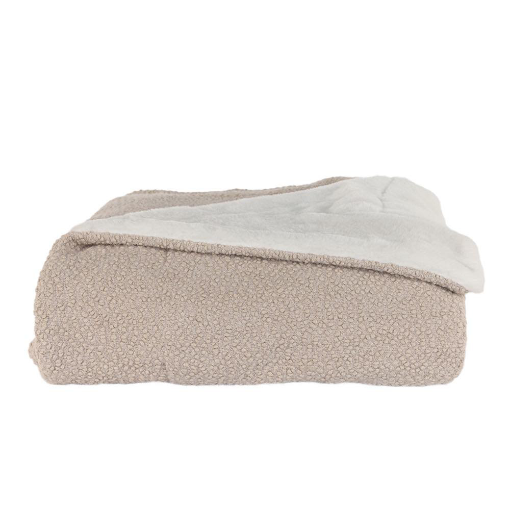 Jennifer Adams Home Chunky Textured Boucle Throw Blanket | Wayfair