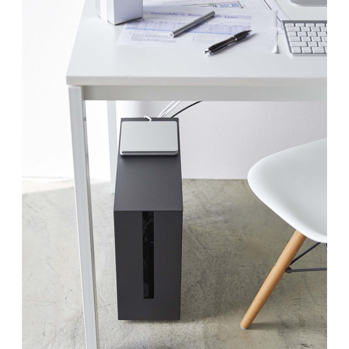 Yamazaki USA Tower Yamazaki Home Rolling Cable Management Cord Power ...