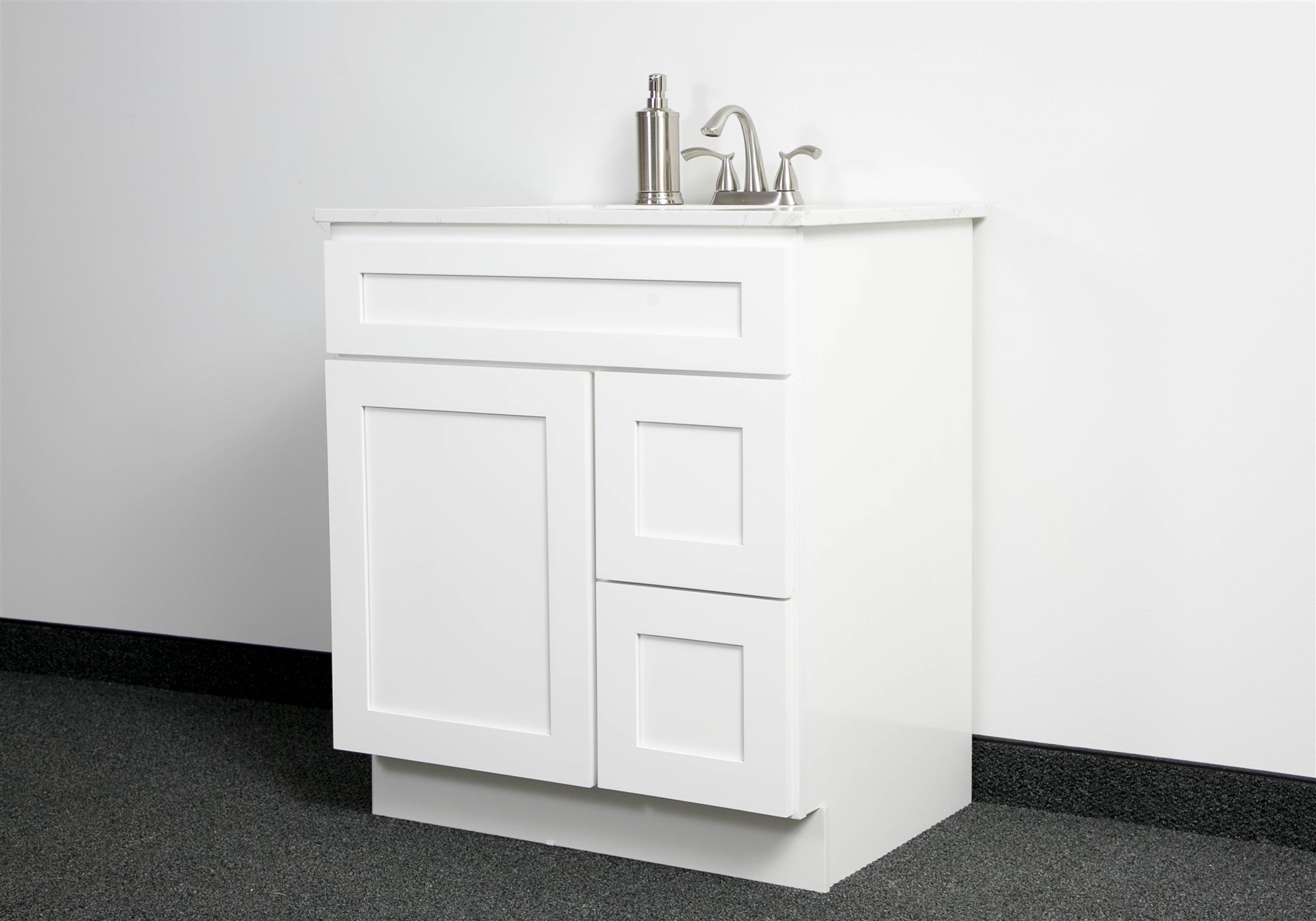 United Cabinetry 30'' Bathroom Vanity Base Only & Reviews | Wayfair