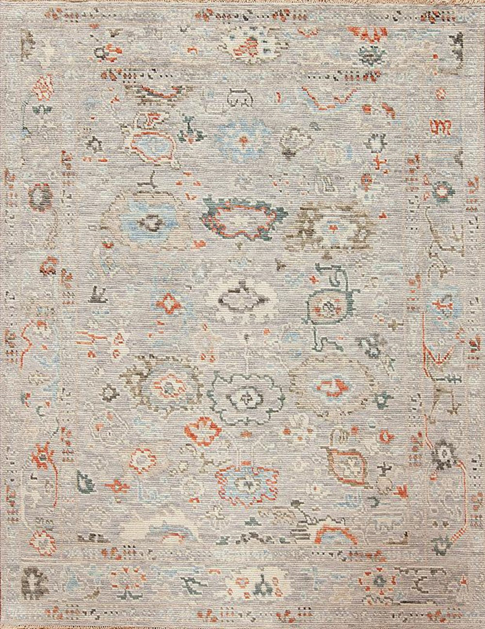 Samad Rugs Victoria Platinum/Platinum | Perigold