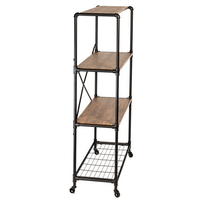 Williston Forge Hawn Etagere Bookcase & Reviews | Wayfair