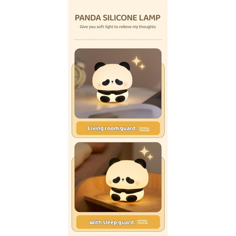Rephen Cute Panda Night Light | Wayfair
