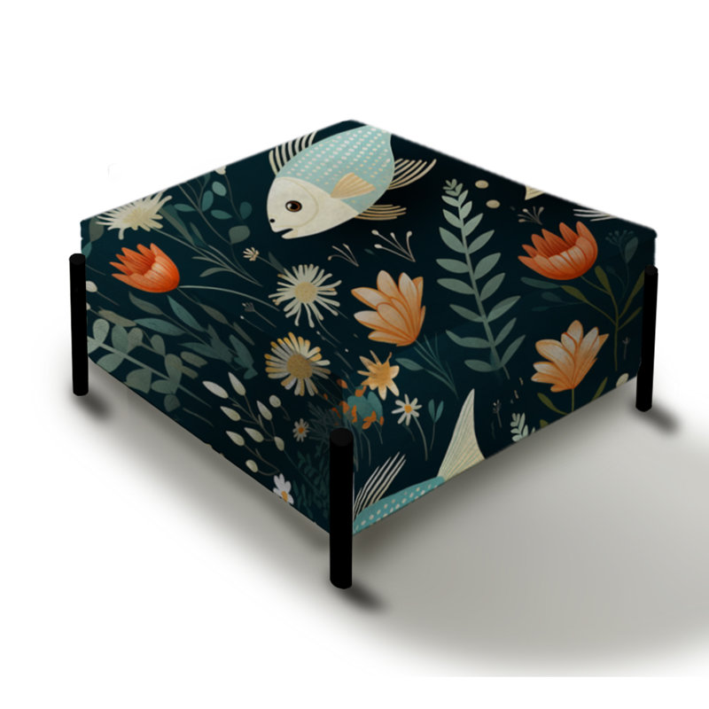 Design Art Blue And Green Under The Sea Exploration - Coastal Large ...