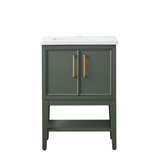 Green Bathroom Vanities You'll Love | Wayfair