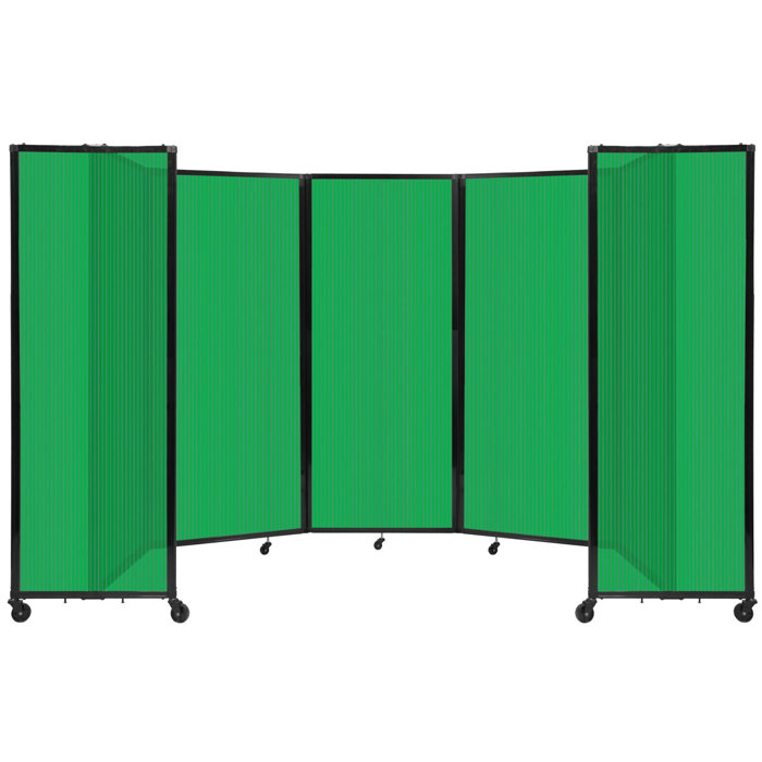 Versare Polycarbonate Room Divider 360 Portable Wall Partition ...